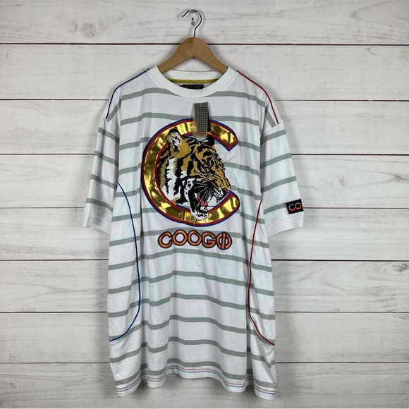 COOGI | Shirts | Coogi Tiger Embroidered Tshirt Xxl | Poshmark
